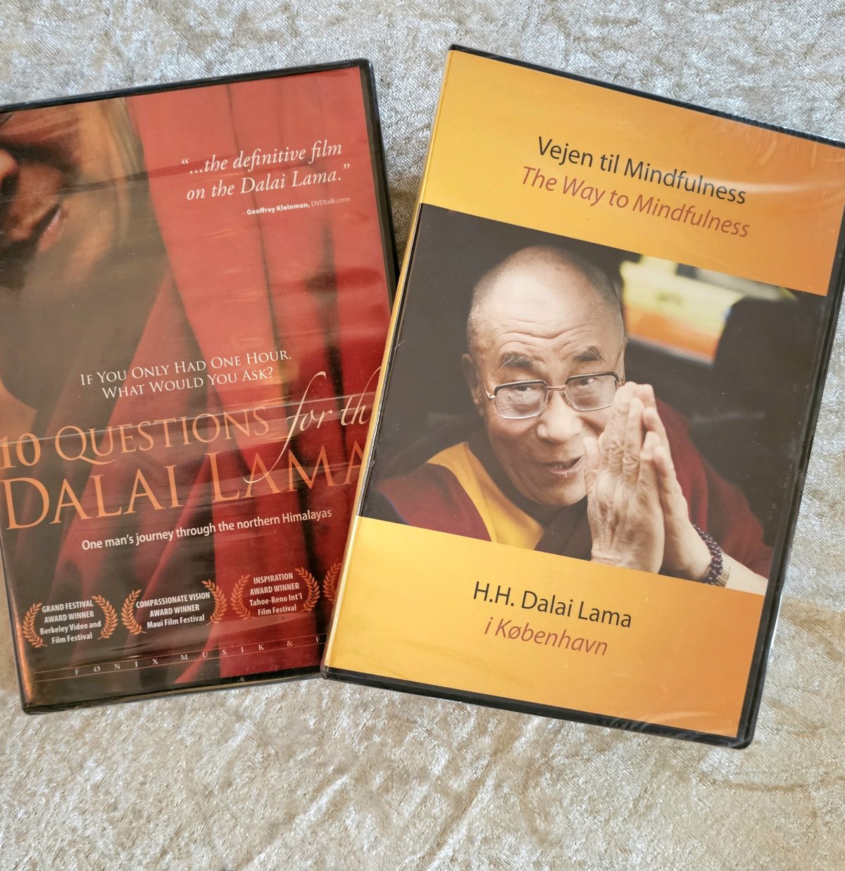 H.H. Dalai Lama - 2 DVD'er - Sjældenheder - Ørnens Forlag ApS